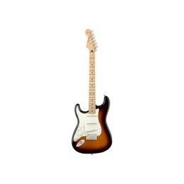 Fender E-Gitarre, Player Stratocaster Lefthand MN 3-Color Sunburst