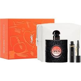 Yves Saint Laurent Damendüfte Black Opium Geschenkset Eau de Parfum Spray 50 ml + Mini Lash Clash Mascara + Pouch