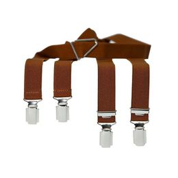 Lloyd Men's Belts LLOYD Men’s Belts Hosenträger LLOYD-Hosenträger 25 mm unifarben 2-streifig gekre