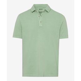 Brax Herren Poloshirt STYLE PHILO, Grün, Gr. XS