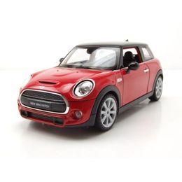 Welly Modellauto BMW Mini Cooper Hatch 2015 rot schwarz Modellauto 1:24 Welly