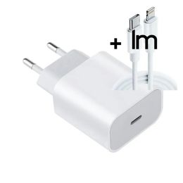 TradeNation USB C Schnell Ladegerät für iPhone 15 14 13 12 Netzteil Power Adapter Smartphone-Ladegerät (Ladegerät + Kabel