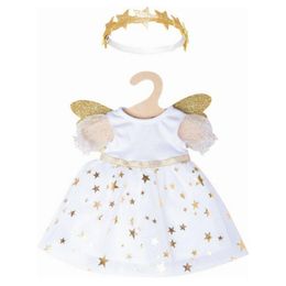 Heless Puppenhausmöbel Baby Doll Clothes Angel Dress 35-45 Cm White/Gold 2-Piece