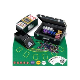 Costway Spiel, Pokerset mit 300 Laser-Chips Komplett
