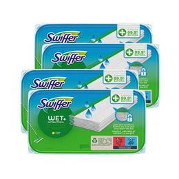 Swiffer Swiffer WET+ Anti-Bakt. feuchte Bodentücher 10 Stück mit Zitronenduft Fussbodenreiniger