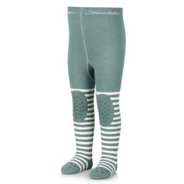 Sterntaler® Strumpfhose GOTS Krabbelstrumpfhose Emmi 100 DEN (1 St. GOTS Babystrumpfhose mit süßen Motiven) Krabbelstrumpfhose mit Anti-Rutsch-Noppen und Komfortbund