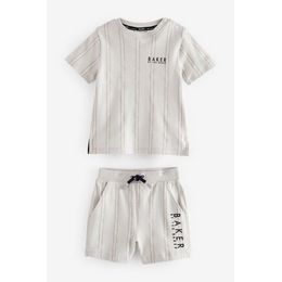Baker by Ted Baker T-Shirt & Shorts Baker by Ted Baker Gestreiftes T-Shirt und Shorts (2-tlg)