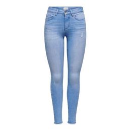 Only Skinny-fit-Jeans ONLBLUSH LIFE MID SK AK RAW REA4347