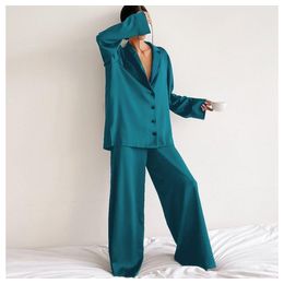 jalleria Pyjama Pyjama-Set aus Kunstseide