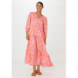 hessnatur A-Linien-Kleid Relaxed aus reiner LENZING™ ECOVERO™ Viskose (1-tlg)