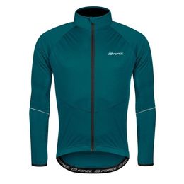 Force Fahrradjacke Jacke Force ARROW Petrol Blau +5 °C bis +15 °C