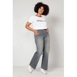 Dollywood 5-Pocket-Jeans Jeans weit und gerade 4-Pocket