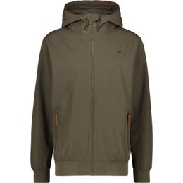 alife and kickin® Übergangsjacke "DonAK A", Kapuze, Stehkragen, für Herren, grau, L