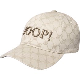 JOOP! Cap, Logo-Stickerei, für Damen, beige, OneSize