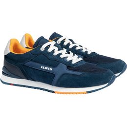 Lloyd Sneaker "Eglio", Schnürung, Leder, für Herren, blau, 44.5