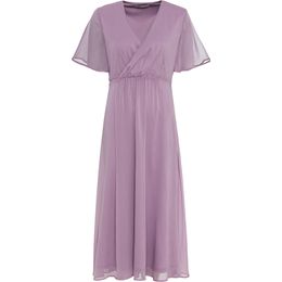 Adagio Cocktailkleid, 3/4-lang, Wickelausschnitt, für Damen, lila, 46