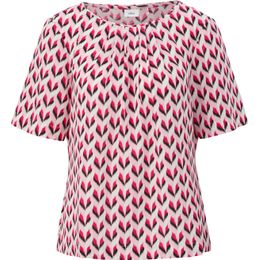 s.Oliver BLACK LABEL Shirtbluse, Kurzarm, für Damen, pink, 42