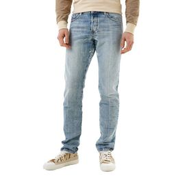 Diesel Slim-fit-Jeans Straight Fit Handgefertigt