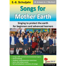 Songs for Mother Earth - Martina Schwarz, Jürgen Tille-Koch, Kartoniert (TB)