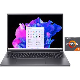 Acer Notebook "SFX16-61G-R39N" Notebooks Gr. 32 GB RAM 1000 GB SSD, grau (sttel gray) Laptops