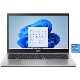 Acer Notebook "Aspire 3 A315-59-58D1" Notebooks Gr. 8 GB RAM 512 GB SSD, silberfarben 15" Notebook