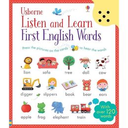 Listen and Learn First English Words - Mairi Mackinnon, Sam Taplin, Gebunden