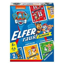 RAVENSBURGER VERLAG Kartenspiel ELFER RAUS JUNIOR - PAW PATROL