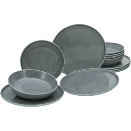 Creatable Tafelservice 12-tlg Chef Collection grau