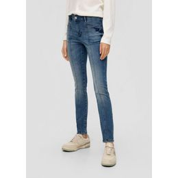s.Oliver 5-Pocket-Jeans Jeans / Skinny Fit / High Rise / Skinny Leg Destroyes