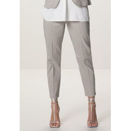 Bianca Stretch-Hose SIENA mit Minimal-Druck in angesagten Trendfarben