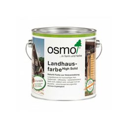 Osmo Landhausfarbe 2,5 Liter Schwarzgrau (2703)