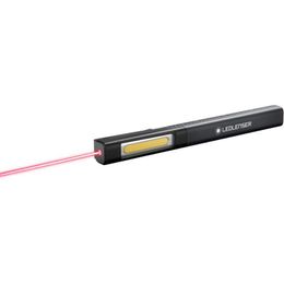 LEDLenser Wiederaufladbare Arbeits-Stiftlampe iW2R laser mit Laserpointer