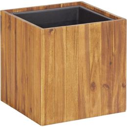 Bonnevie - Garten-Hochbeet,Blumenkasten 33,5×33,5×33,5 cm Massivholz Akazie vidaXL