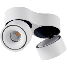 Rotari LED-Deckenstrahler 2-flammig 2x8,9W - weiß - ARCCHIO