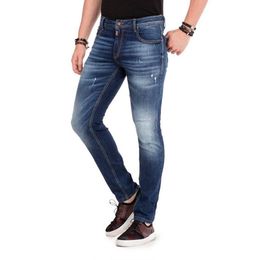 Cipo & Baxx Cipo & Baxx Slim-fit-Jeans im Straight Fİt, blau