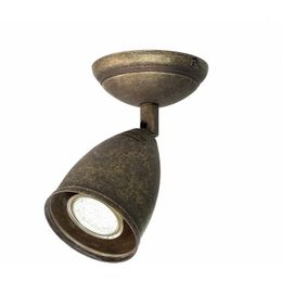 Licht-Erlebnisse - Deckenspot Stoccolma Messing Antik - Bronze Antik matt