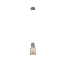 Trio Leuchten - Pendelleuchte Pendellampe Lampe Wailer Nickel matt 1xGU10 Höhe ca. 150 cm