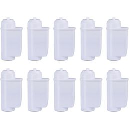 TRADESHOP Trade-shop - 10x Wasserfilter / Filterpatrone für Bosch VeroCafe LattePro tes 515 (Series) VeroBar Aroma Pro 100 300 600 Exclusiv CTL636 (Series)