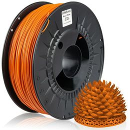 3 x Midori 3D Drucker 1,75mm pla Filament 1kg Spule Rolle Premium Orange RAL2000 - Orange