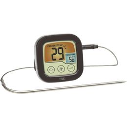 Tfa Dostmann - 14.1509.01 Grill-Thermometer Überwachung der Kerntemperatur, mit Touchscreen, Kabelsen