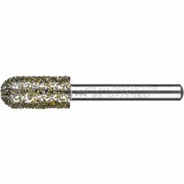 Pferd Diamant-Schleifstift Walzenrund Ø12,0mm Schaft-Ø6 mm D852 (sehr grob) zum Entgraten