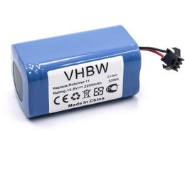 vhbw - Akku kompatibel mit Tesvor X500 Pro Staubsauger Home Cleaner Heimroboter (2200mAh, 14,8V, Li-Ion)