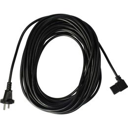 vhbw Stromkabel kompatibel mit Cleanfix S10 Plus Staubsauger - 15 m Kabel, Anschlusskabel