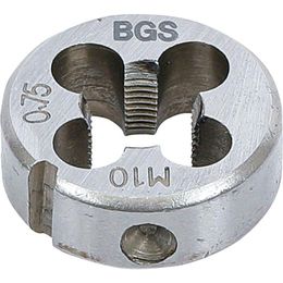 BGS-technic Gewindeschneideisen M10 x 0,75 x 25 mm