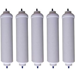 TRADESHOP Ersatz Wasserfilter Kühlschrankfilter für viele Samsung Kühlschränke wie RS21DCMS1 RS21DCNS1 RS21DCSV1 ersetzt DA29-10105J hafex/exp WSF-100 - 5 Stück
