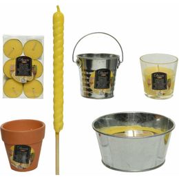 Decoris - Citronella-Set 144 Stück sortiert