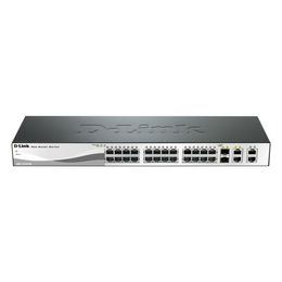 DLink D-Link DES-1210-28P 24-Port 100MBit/s PoE 2-Port Gigabit 2-Port Combo Gigabit SFP Switch