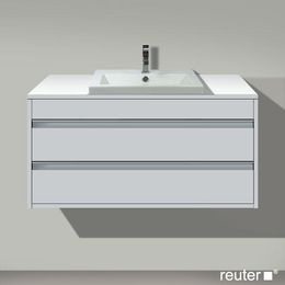 Duravit Ketho Waschtischunterschrank, 2 Auszüge, KT675501818,