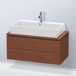 Duravit L-Cube Waschtischunterschrank, 2 Auszüge, LC580801313,