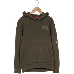 Alpha Industries Herren Kapuzenpullover, grün, Gr. 46